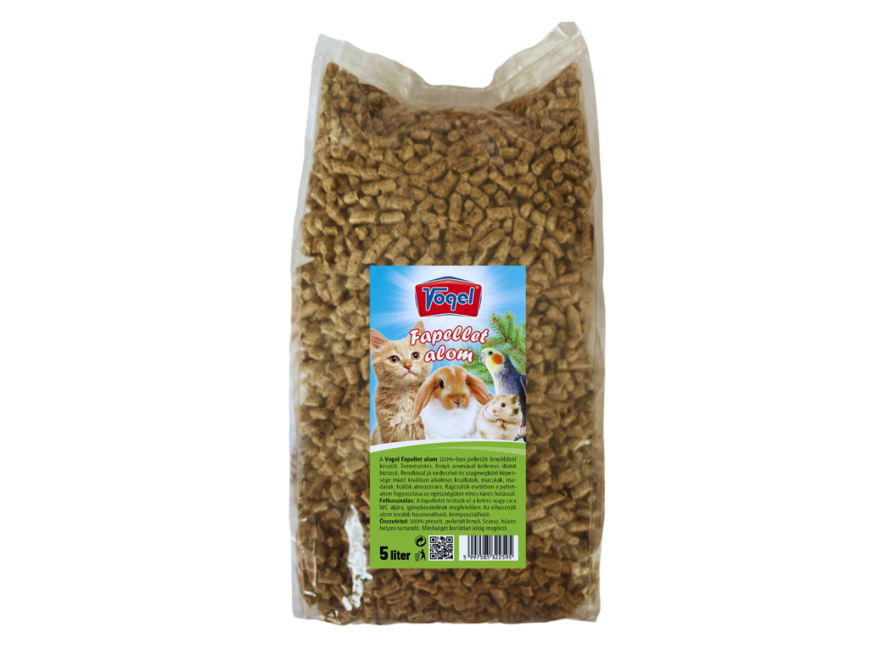 Asternut Pentru Pisici/Pasari/Rozatoare, 100% Peleti Din Lemn De Pin, 5 ...