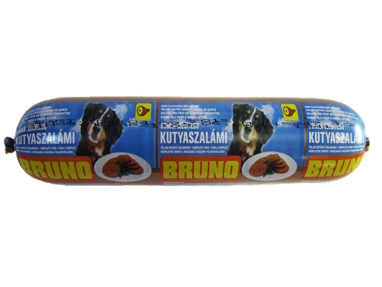 Salam Caine cu Sunca, 1 kg - Hrana & Recompense - Caini - Exotic-K