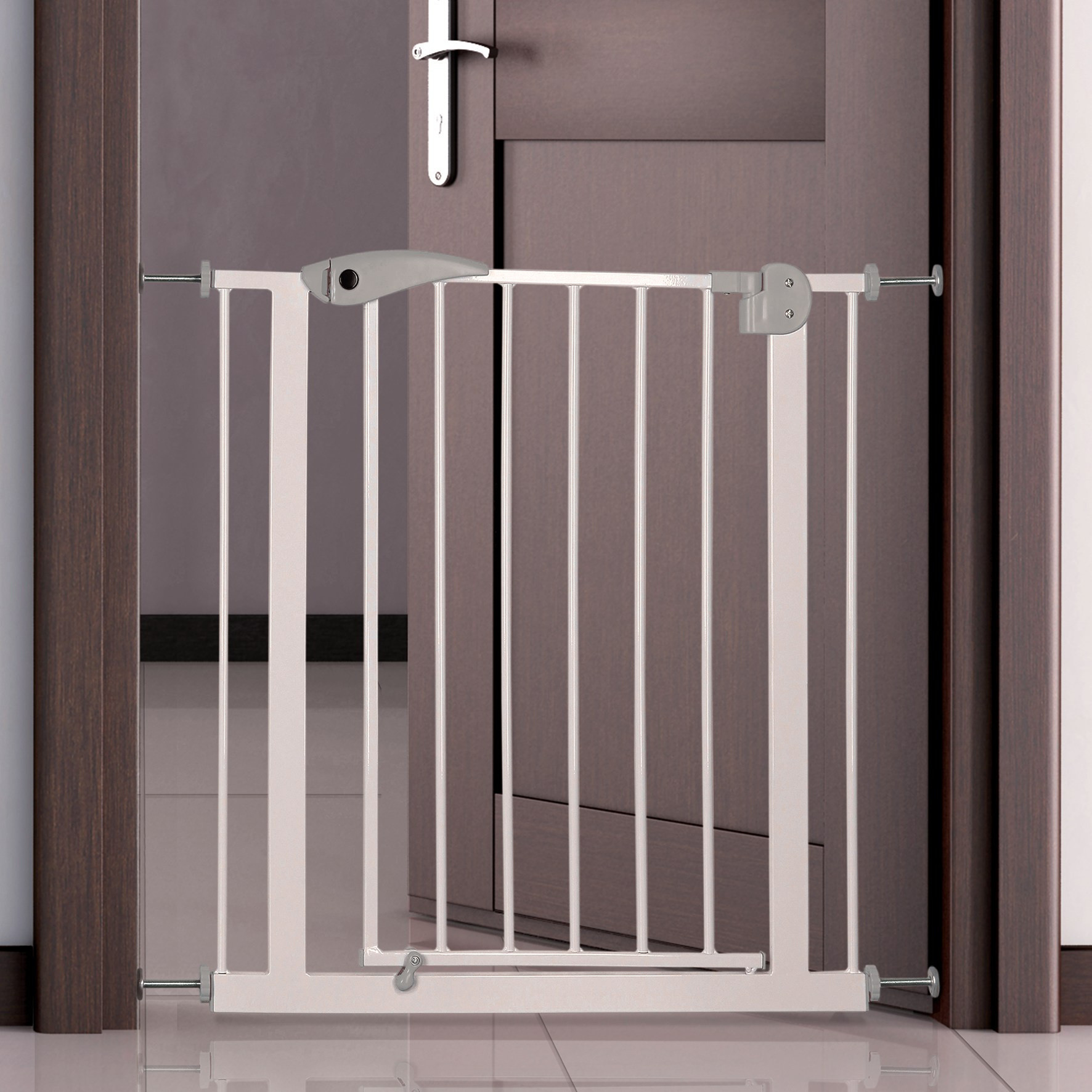 Gard Metal Alb 75x85x76 cm 39451 - Exotic-K