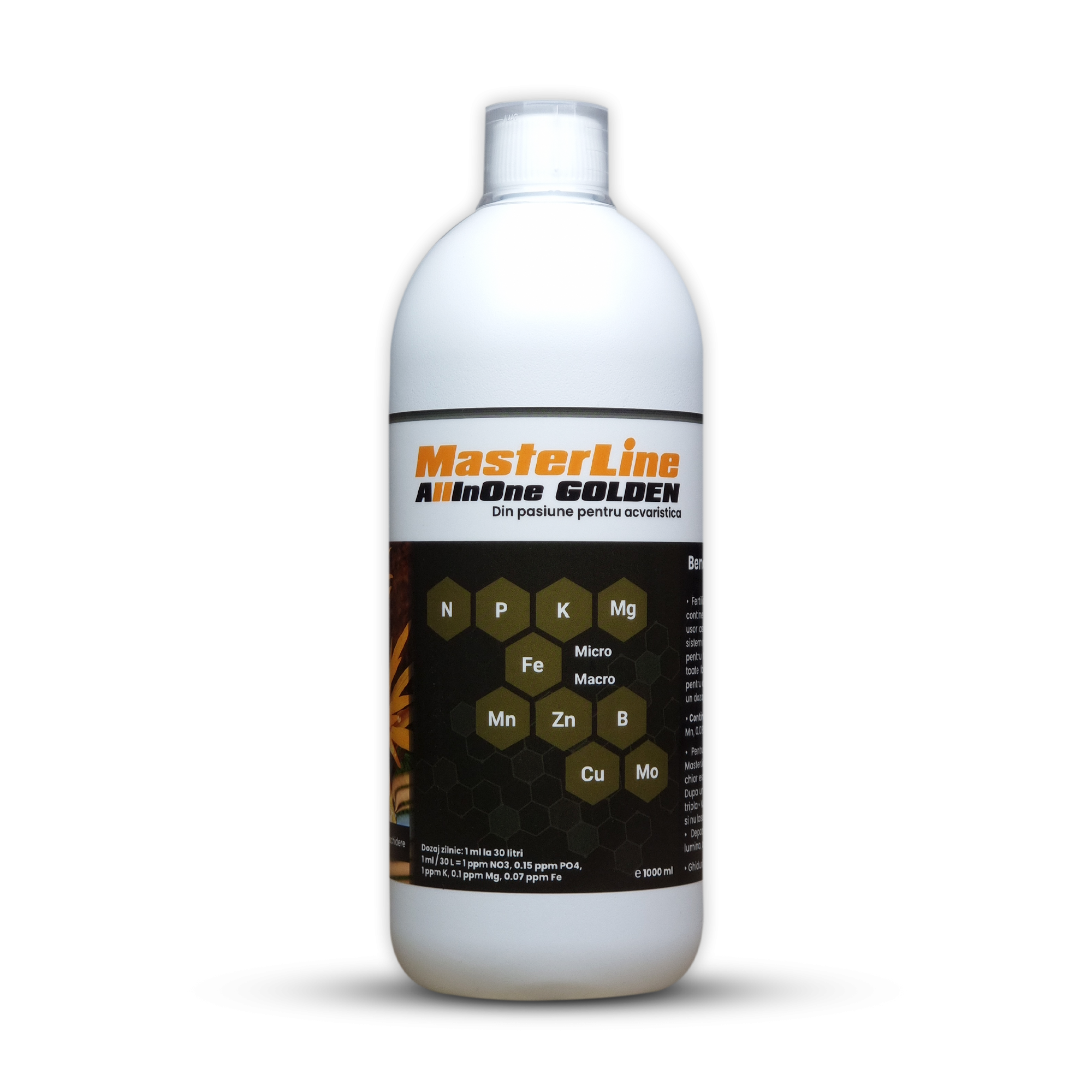 Masterline All in One Golden, 1000ml - Solutii pentru Plante - Solutii ...