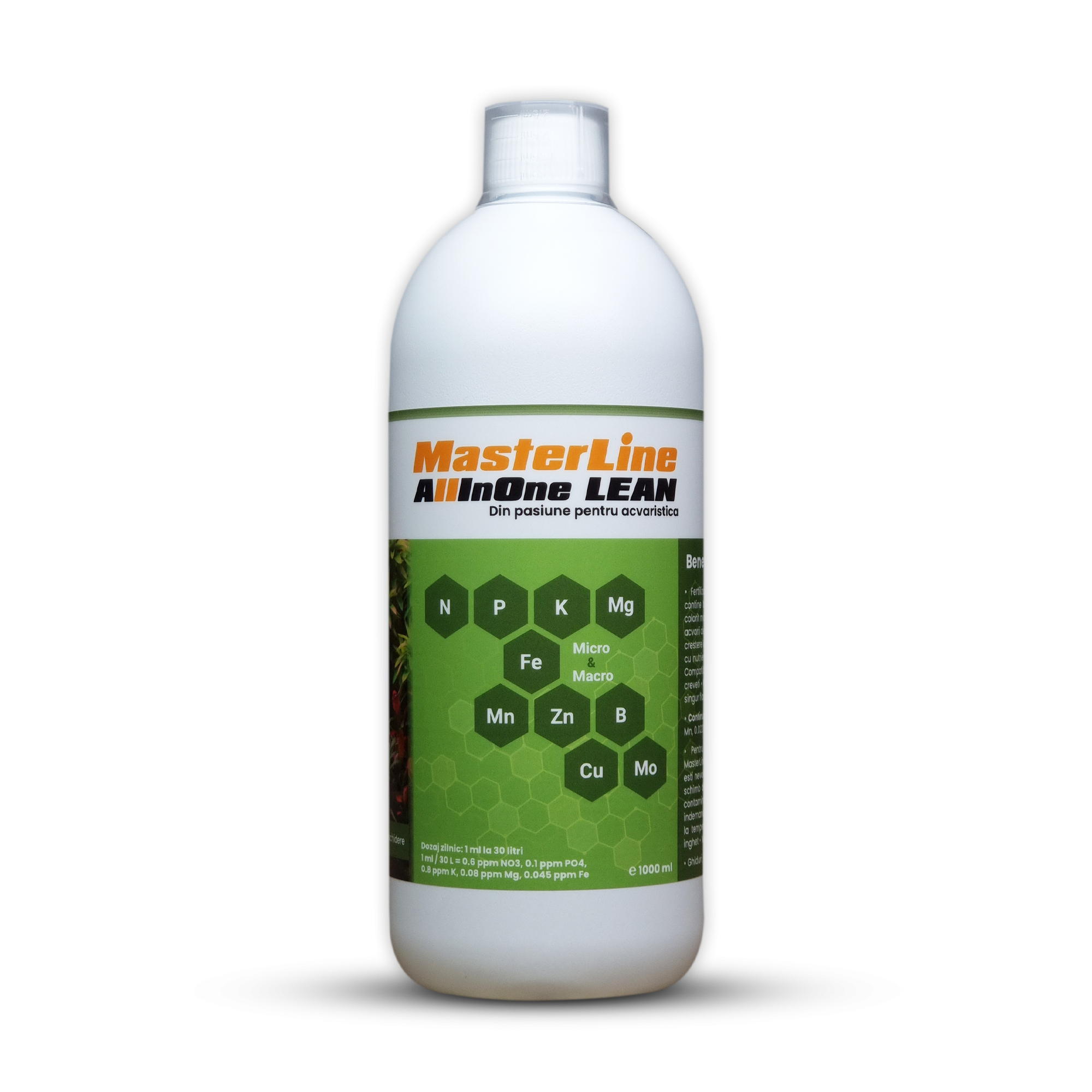 Masterline All in One Lean, 1000ml - Solutii pentru Plante - Solutii ...